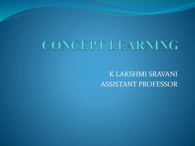 Ml Unit 1 Part A Pptx