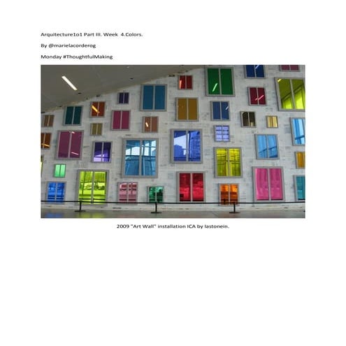 Arquitecture1o1. Colors | PDF | Fine Art