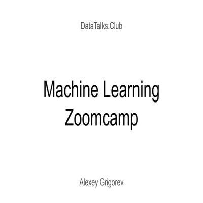 ML Zoomcamp 2.1 - Car Price Prediction Project | PDF