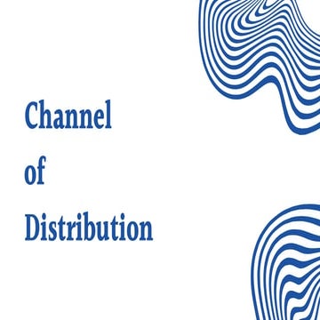MM- Channel of Distribution (Functions and Importance) and VMS | PDF