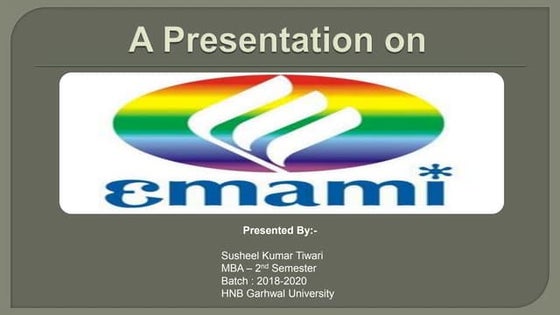 Emami Ltd. | Brand Analysis | PDF