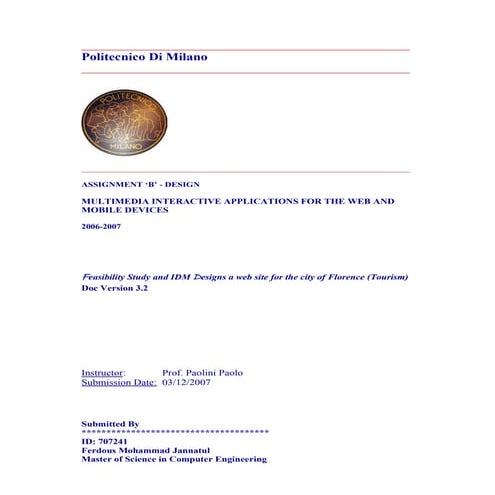 Mm Interactive Assignment B 3.2.1 | PDF