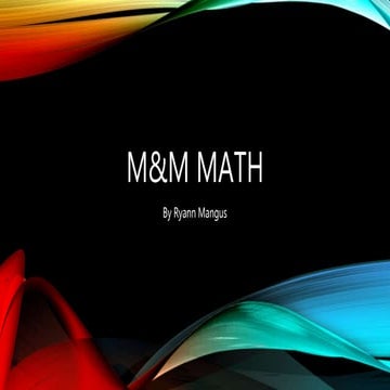 M&M Math | PPTX