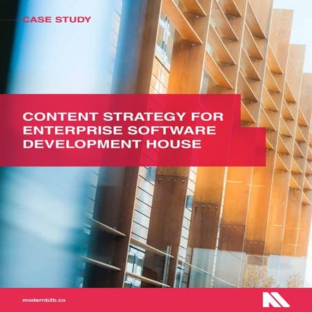 Case Study: Content Strategy for Enterprise Software Development House ...