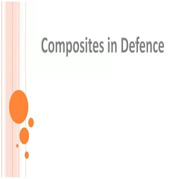 composites in defense.pptx | Geology | Science
