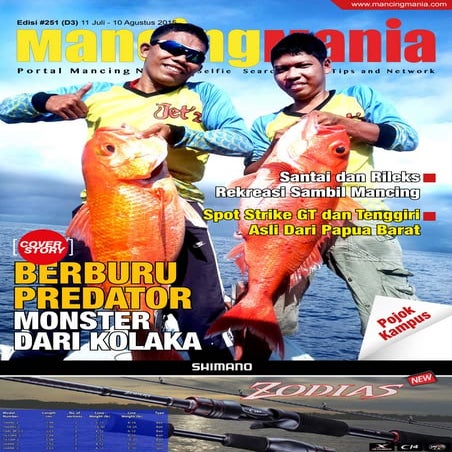 Tabloid Mancing Mania edisi 251 | PDF