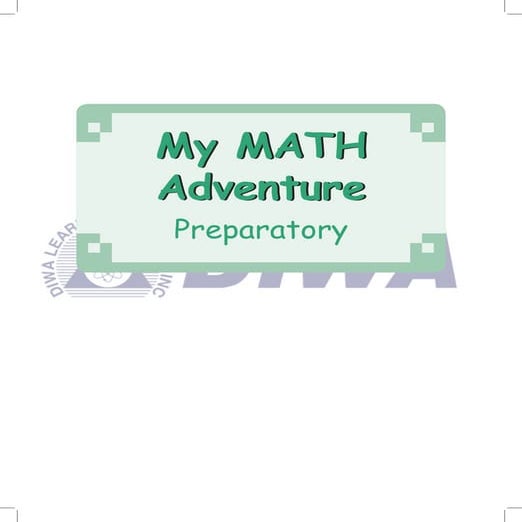 My Math Adventure - Preparatory | PDF
