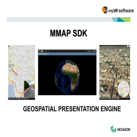 mMap SDK Geospatial Presentation Engine - Short Version | PPTX