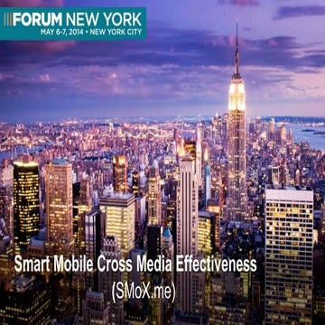 MMA SMoX presentation slides by Rex Briggs | PPTX