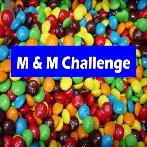 M & m challenge | PPT