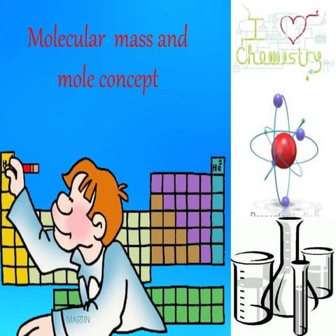 Moles and molar mass | PPTX