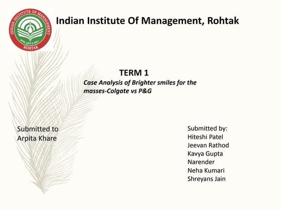 SRCC Case Study Competition | PPT