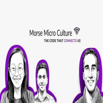Morse Micro Culture - The code that connects us. | PDF