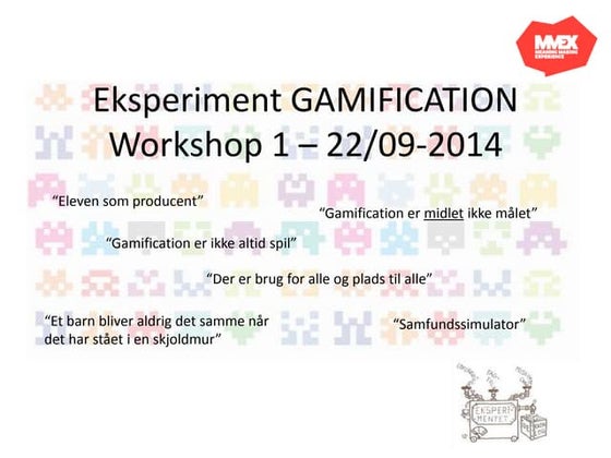 Eksperiment Gamification - Workshop 2 | PPT
