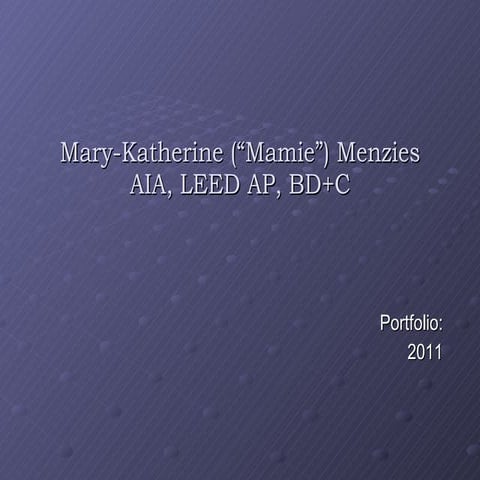 MM folio 2011-07 Slideshare-samples | PPT