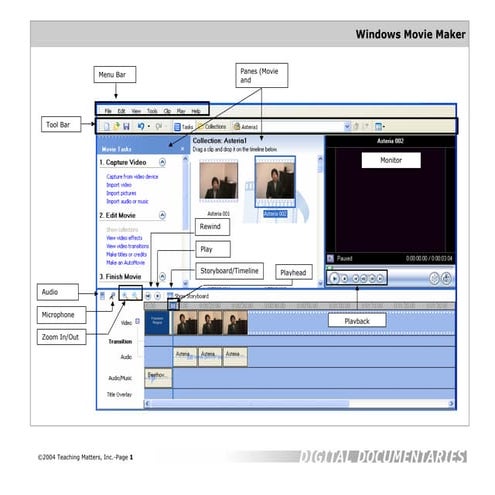 Movie Maker Help Sheet | PDF