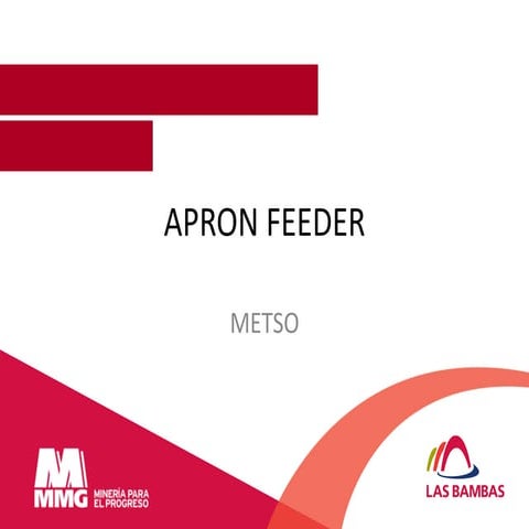 Mmg apron feeder | PDF