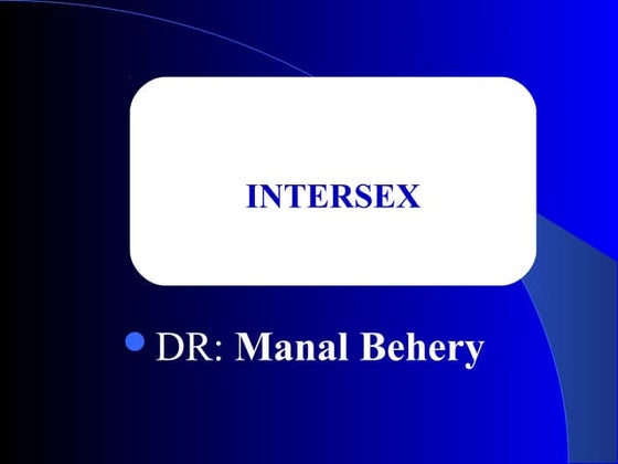 Intersex | PPTX