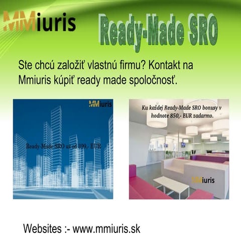 Mmiuris likvidácia sro | PPT