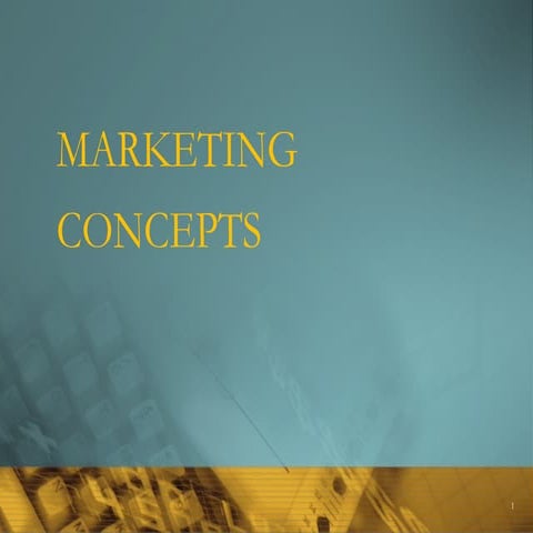 Marketing concepts | PPTX