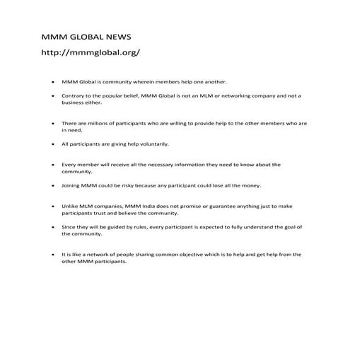 Mmm global news | DOCX