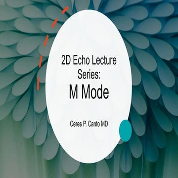 M mode lecture | PPTX