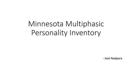 Children's apperception test | PPT