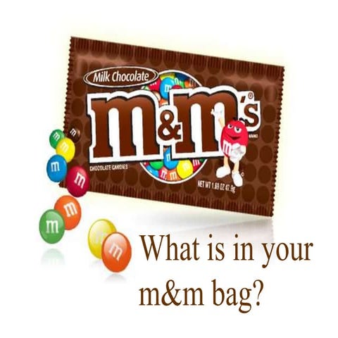 m&m Statistics | PPTX