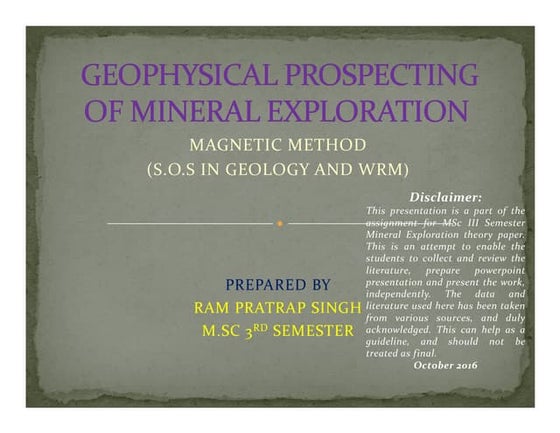 Gouy's method of magnetic susceptibility | PPT
