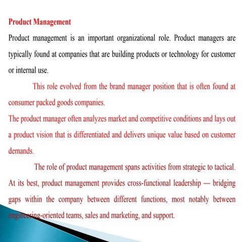 Marketing Management Unit 3 | PPTX