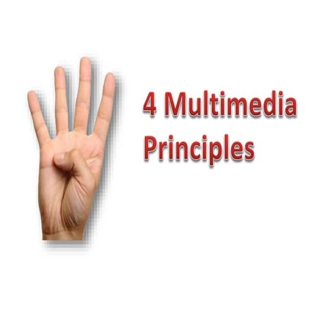 4 Multimedia Principles | PPTX