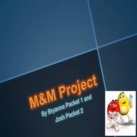 M&m project Bryanna and Josh | PPTX