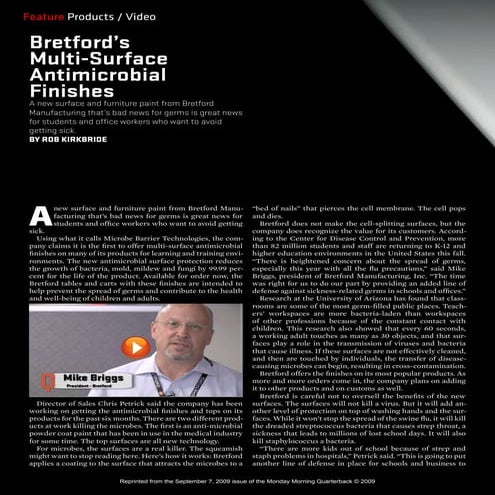 MMQB Reports on Bretford | PDF | Infectious Diseases | Diseases and ...