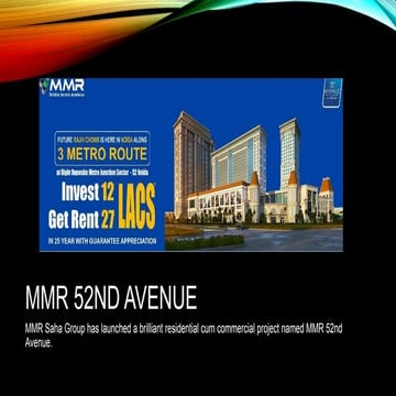 MMR 52nd Avenue | PPTX