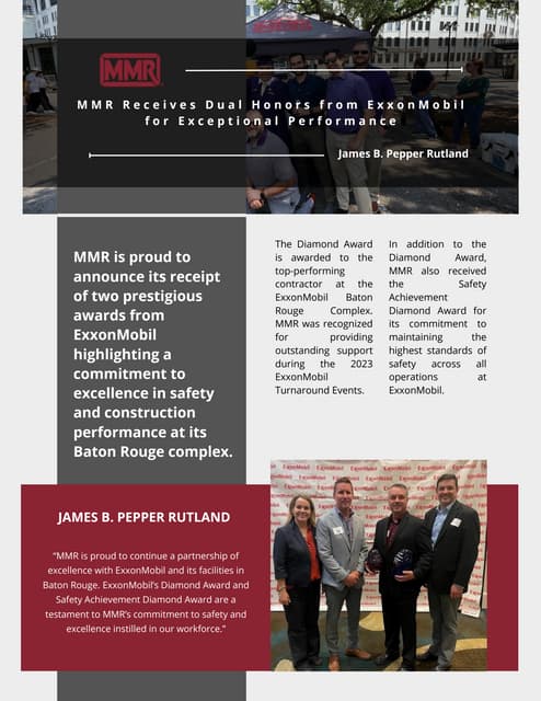 Pepper Rutland and MMR Group Presentation | PPT