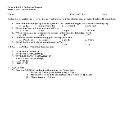 MMSF | PDF