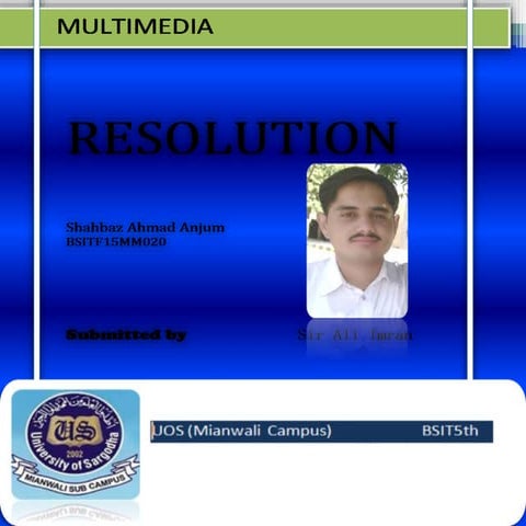 Mms resolution | PPTX