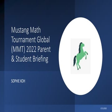 MMT 2022 | PPTX