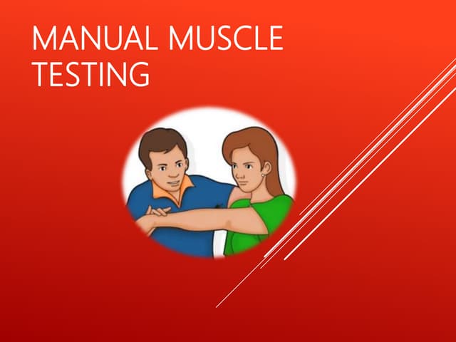 Assessment of muscle power | PPTX