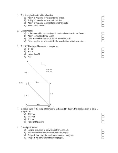Mining objective answers | DOC
