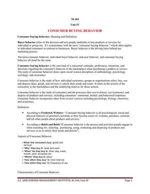 Miniso consumer behaviour | PDF