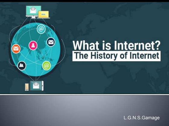 Timeline History of the Internet | PPT