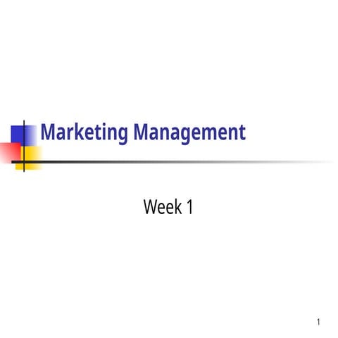 Marketing Management in International Business | PPT