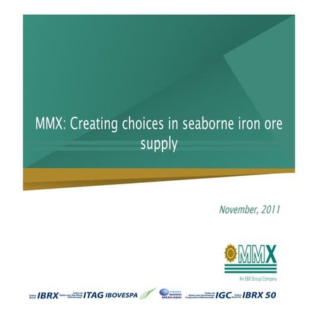 MMX APIMEC 2011 english | PPT