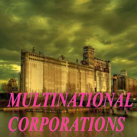 Chapter 5 Transnational Corporations (TNC) | PDF