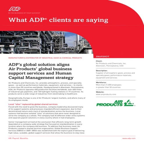 Mnc case study_air_products_2013 | PDF