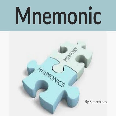 Mnemonic | PDF | Science