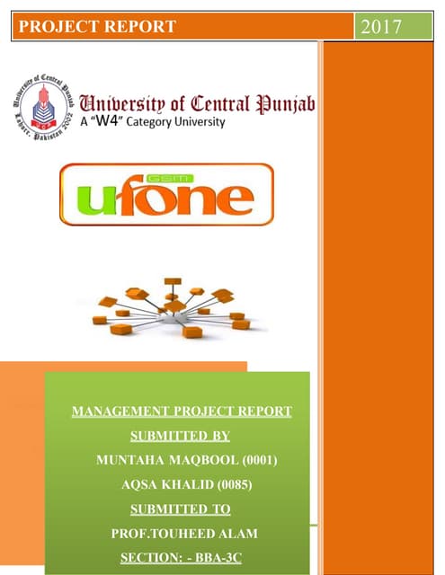 Hrm report on Ufone Company | PDF