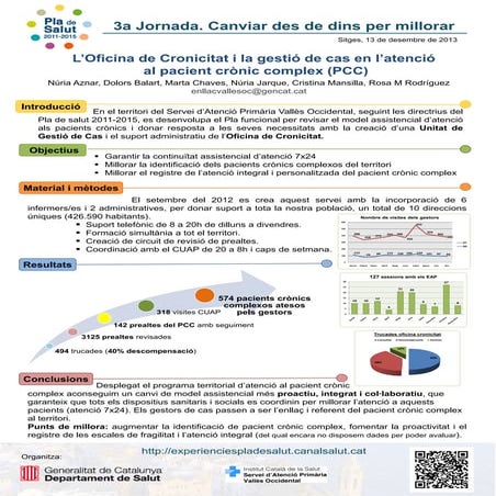 MN l’oficina de cronicitat i la gestió de cas en l’atenció al pacient ...