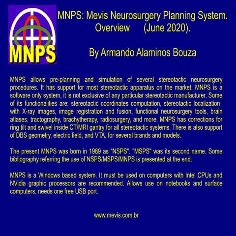 MNPS System Presentation. 2020 | PDF